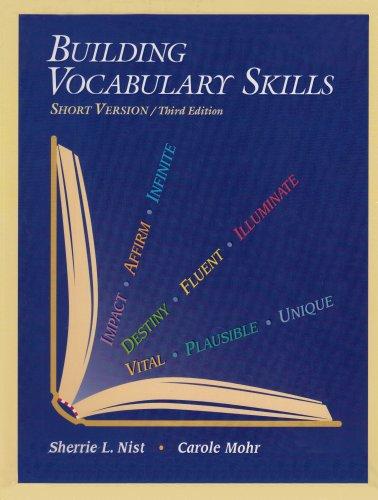 Building Vocabulary Skills (Short Version) 3rd Edition | Rent ...
