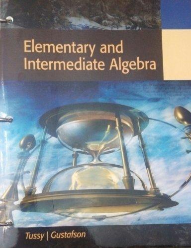 Elementary and Intermediate Algebra 5th Edition | Rent 9781285128757 ...