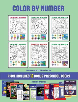 Printable Color by Number Practice (color by Number): 20 Printable ...