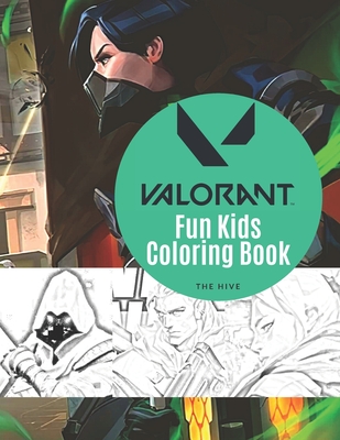 Valorant Fun Kids Coloring Book: Have Fun Coloring Your Favorite ...