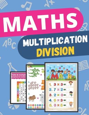 Maths Multiplication Division: Cahier De Calcul Cp Ce1 Ce2 Jeux Et ...