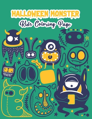 Halloween Monster Kids Coloring Page: Monster Coloring Pages ...